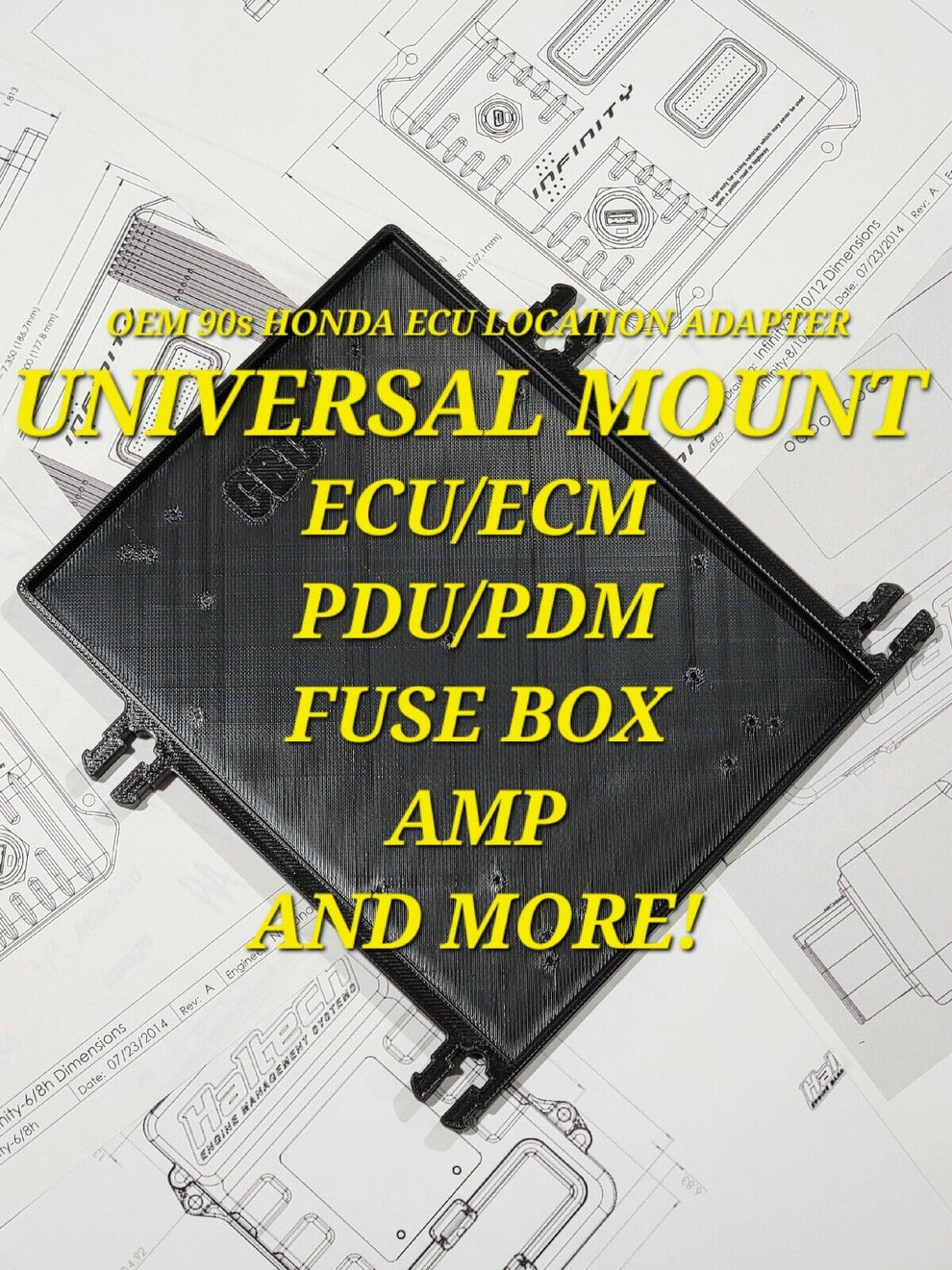 Honda Universal OEM ECU LOCATION Mount 88-09 – Custom Built Cars